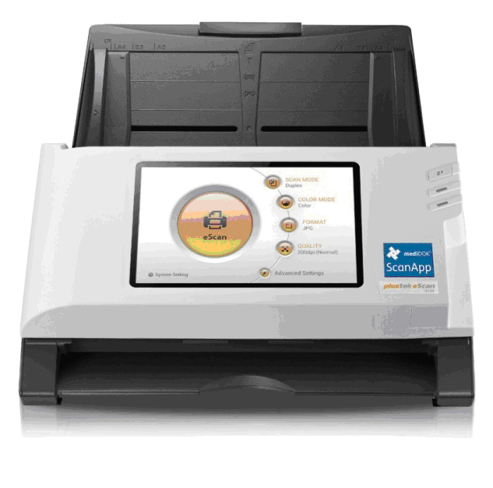 Plustek firma eScan A250, un innovativo scanner stand alone con touch ...